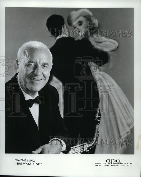 1979 Press Photo Wayne King The Waltz King - Historic Images