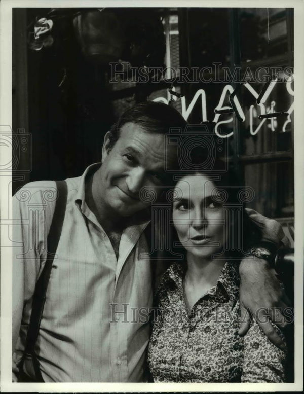 1975 Press Photo Bernard Barrow, Helen Gallagher in Ryan's Hope - cvp7 ...