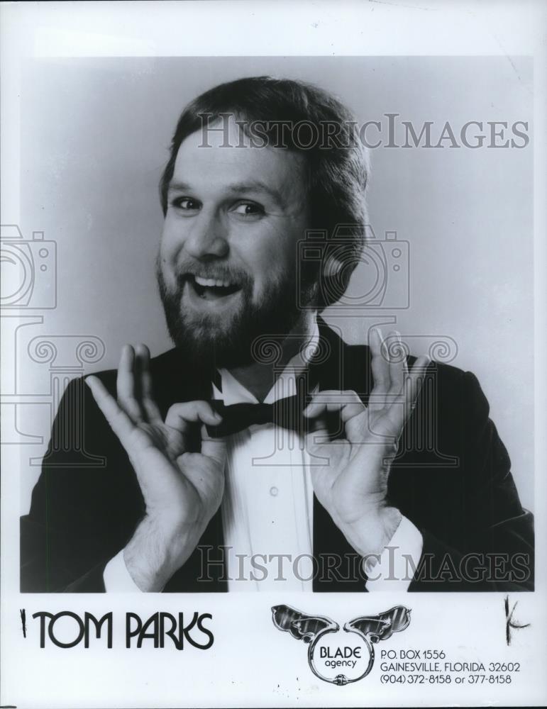 1985 Press Photo Tom Parks Comedian Actor Writer and Director - cvp497 ...