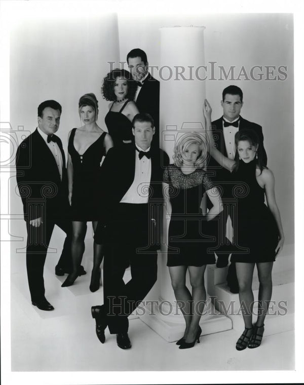 1997 Press Photo Ray Wise Beth Toussaint Robyn Lively David Gail Georg ...