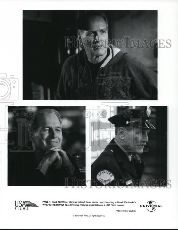 2000 Press Photo Paul Newman stars as Henry Manning in Where the Money ...