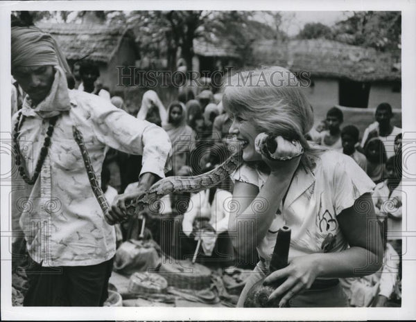 1980 Press Photo Meredith MacRae of International Guinness Book of Wor ...