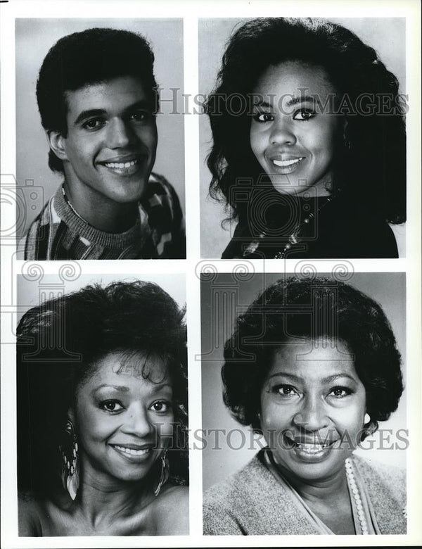 Press Photo Stars Genrations Kristoff St JOhn Sharon Brown Lynn Hamilt ...