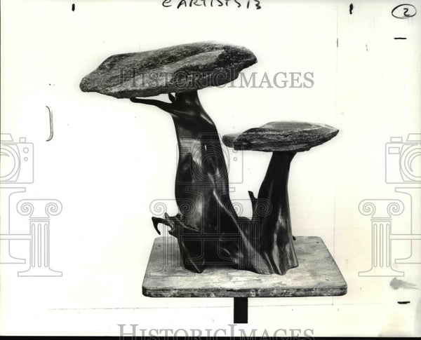 1989 Press Photo A Carl Floyd's art work - cva58861 - Historic Images