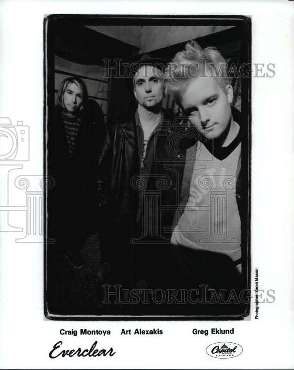 Press Photo Craig Montoya Art Alexakis and Greg Eklund of Everclear ...