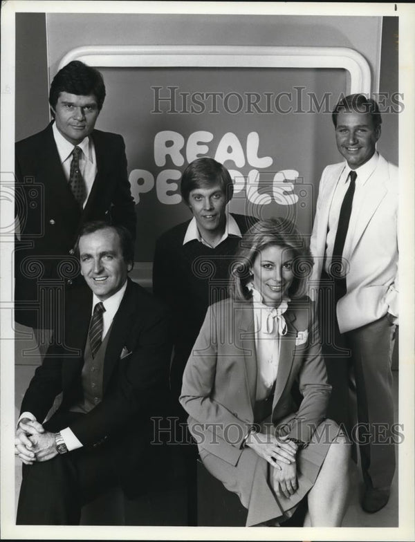 1981 Press Photo Sarah Purcell John Barbour Skip Stephenson and Fred W ...