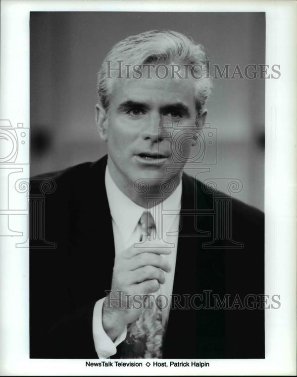 Press Photo NewsTalk Television Host Patrick Halpin - cvp55022 ...