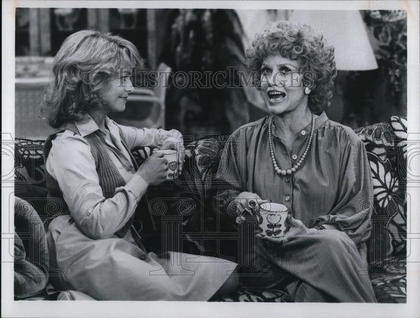 1979 Press Photo Audra Lindley and Patty McCormack star in The Ropers ...