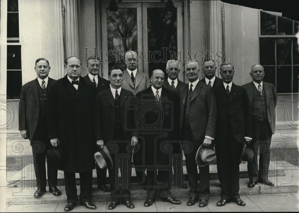 1923 Press Photo Great LakesSt Lawrence river commission Hammil,Shafer ...