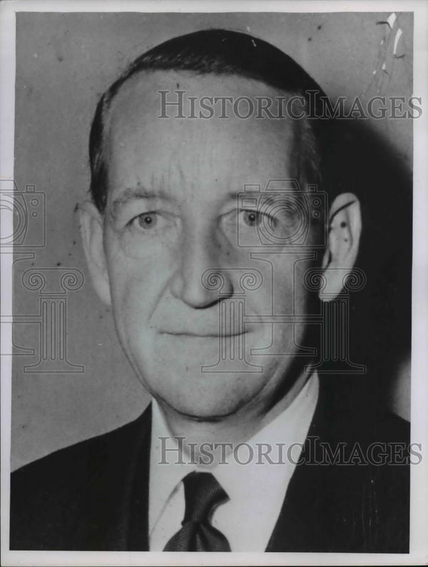 1956 Press Photo Lewellyn Thompson United States Diplomat - Historic Images