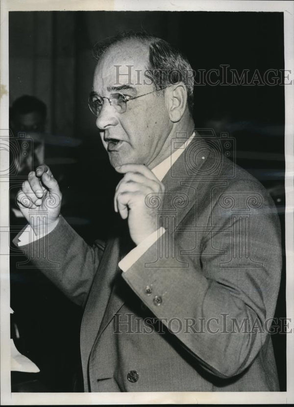 1938 Press Photo Bernard E. Weadock Appears Before Joint Congressional ...
