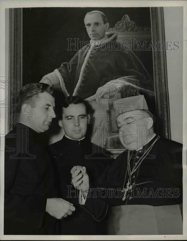 1940 Press Photo Bishop Joseph Corrigan Rector of Catholic University ...