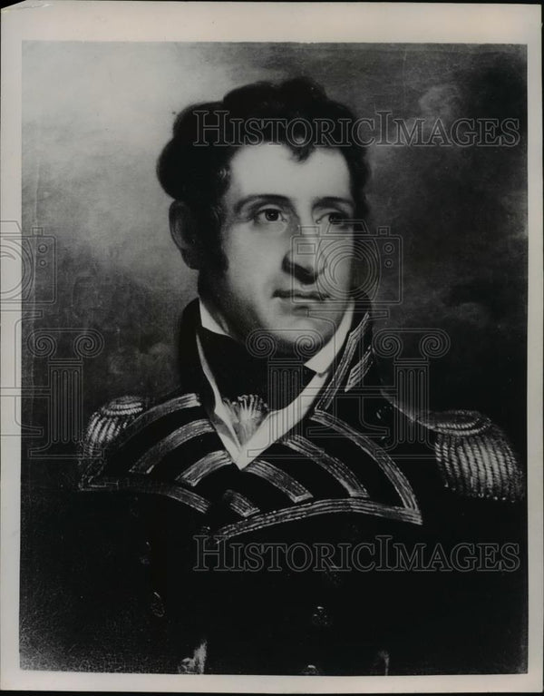 1952 Press Photo Captain Stephen Decature, hero of Tripoli - Historic ...