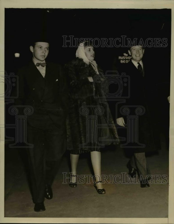 1938 Press Photo George McLanahan, Sally Clark Emannuel Episcopal Chur ...