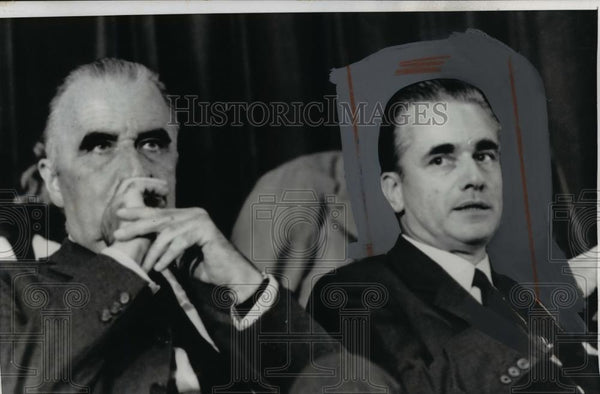 1969 Press Photo Paris Georges Pompidou elected French President - nee ...