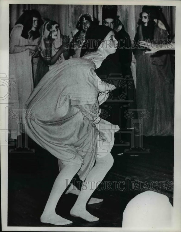 1968 Press Photo Princess Anne in Benenden School Opera Dido & Aeneas ...