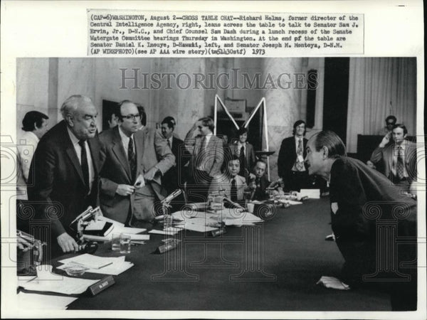 1973 Press Photo The Watergate Bugging Case investigation - cvw02228 ...