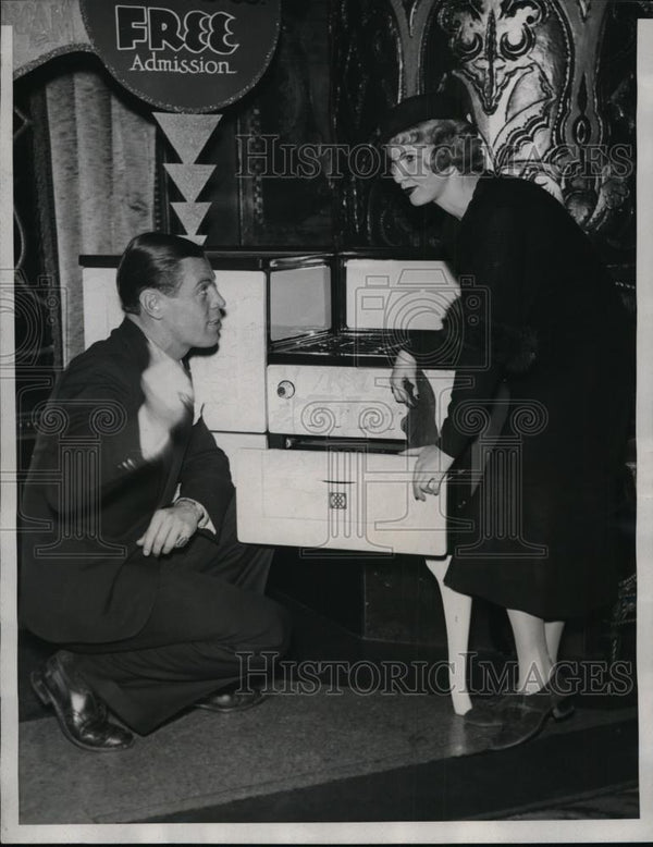 1934 Press Photo Garfield Leon and Marian Mitchell both were named in ...
