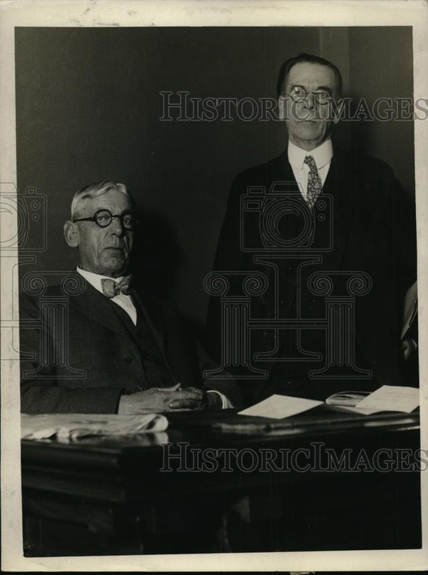 1930 Press Photo Austin Lewis(left) Attorney for Rave and Rave of San ...