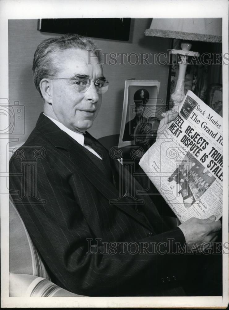 1946 Press Photo Grand Rapids Raymond W Starr Justice of Michigan Cour ...