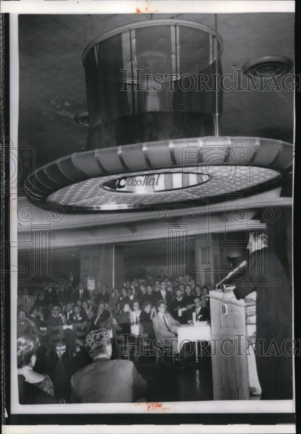 1959 Press Photo New York Governor Nelson Rockefeller in Chicago ...