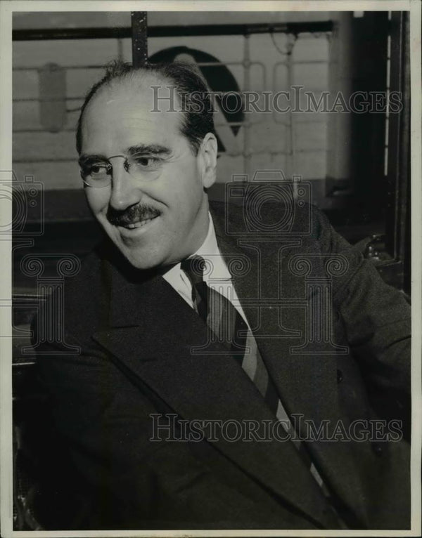 1941 Press Photo San Francisco Edward S Crocker first Secretary to Con ...