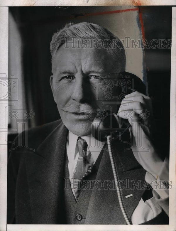 1945 Press Photo Washington DC Patrick J Hurley, Secretary of War - ne ...