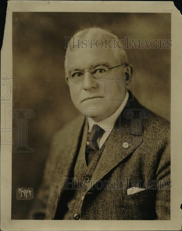 1924 Press Photo Frederick L Houghton Holstein-Friesian Assn of Americ ...
