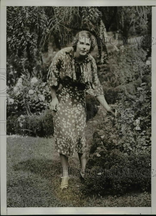 1935 Press Photo Helen Boericke to wed Cary W Bok & honeymoon in Arcti ...