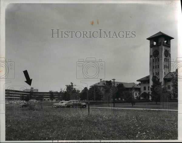 1952 Press Photo View of Warrensville, Ohio Infirmary - cvb03718 ...