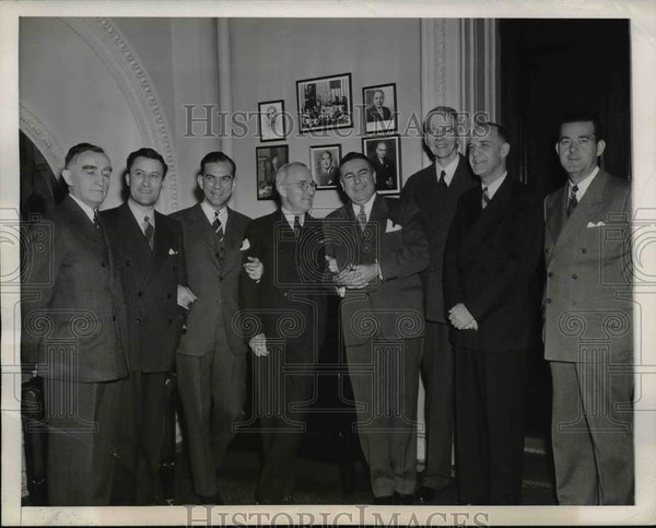1945 Press Photo Democratic Senators at a Party at the Capitol. - nee8 ...