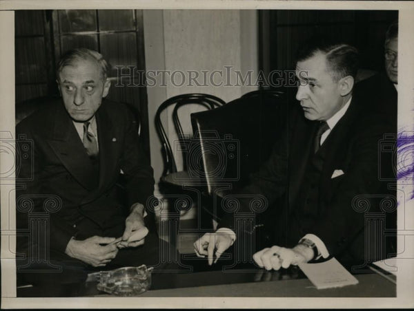 1938 Press Photo Maj Gen Smedley Butler & Senator Homer Bone of WA - n ...