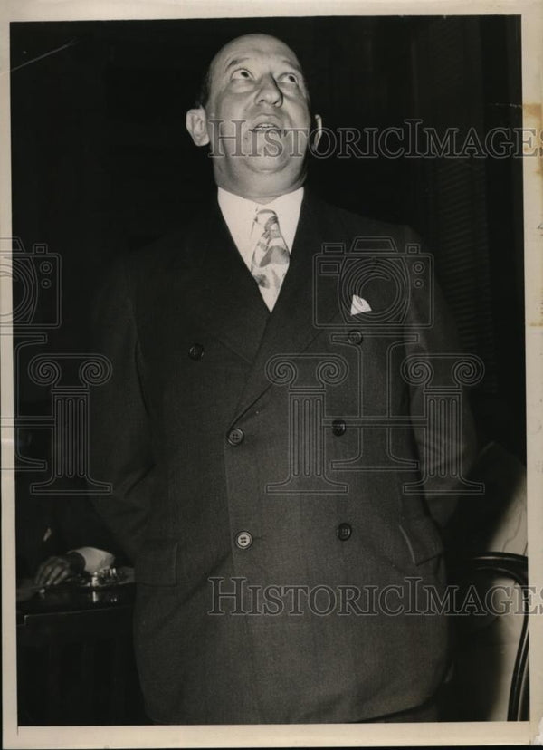 1939 Press Photo Dr. Morris Fishbein Editor of the American Medical Jo ...