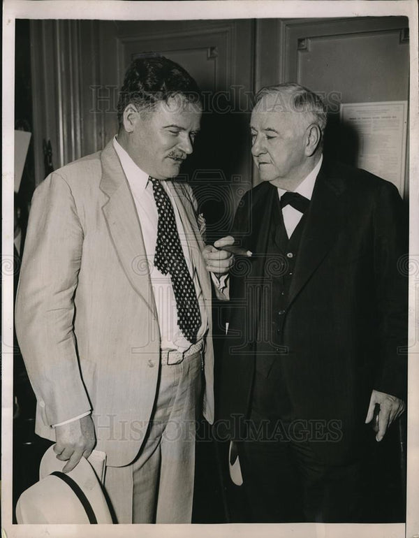 Grover C.Hall and Josephus Daniels at Democratic Convention 1936 ...