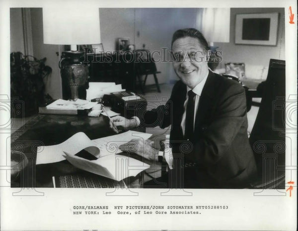 1981 Press Photo Leo Gore - cvp17904 - Historic Images