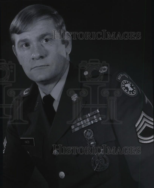 Press Photo David Hack Sgt. Hack - cvp17790 - Historic Images