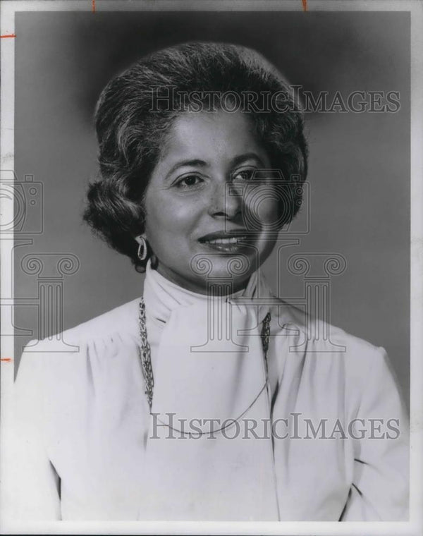 1978 Press Photo Patricia Roberts Harris Secretary Housing Urban Devel ...