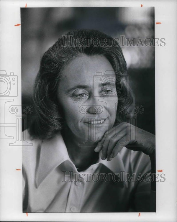 1976 Press Photo Katherine Fanning Editor & Publisher Anchorage Daily ...