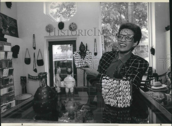 1991 Press Photo Johnnetta Cole President of Spelman College - cvp0288 ...