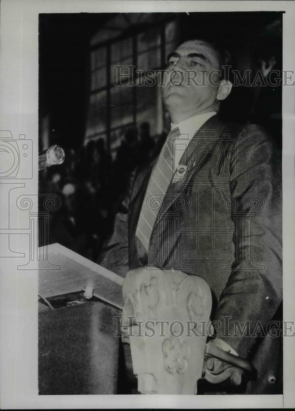 1939 Press Photo Rep.Hamilton Fish spoke Inter-Parliamentary Union Con ...
