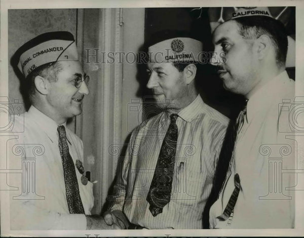 1936 Press Photo Judge Philips, L.F. Olsen, And Burr Belden - nee90378 ...