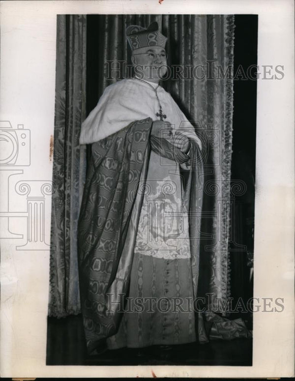 1946 Press Photo New York Cardinal-Designate Francis J. Spellman of NY ...