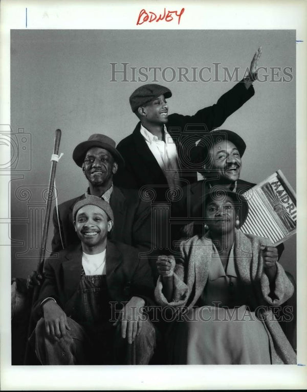 1994 Press Photo Cleveland Heights' Ensemble Theater's Miss Evers' Boy ...