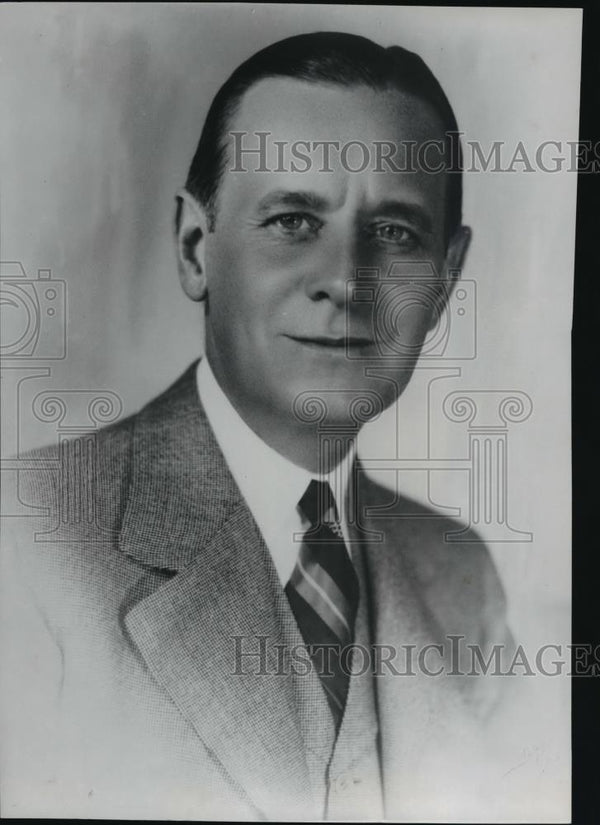 1953 Press Photo Mr. Harvey S. Firestone Jr., Chairman, The Firestone ...