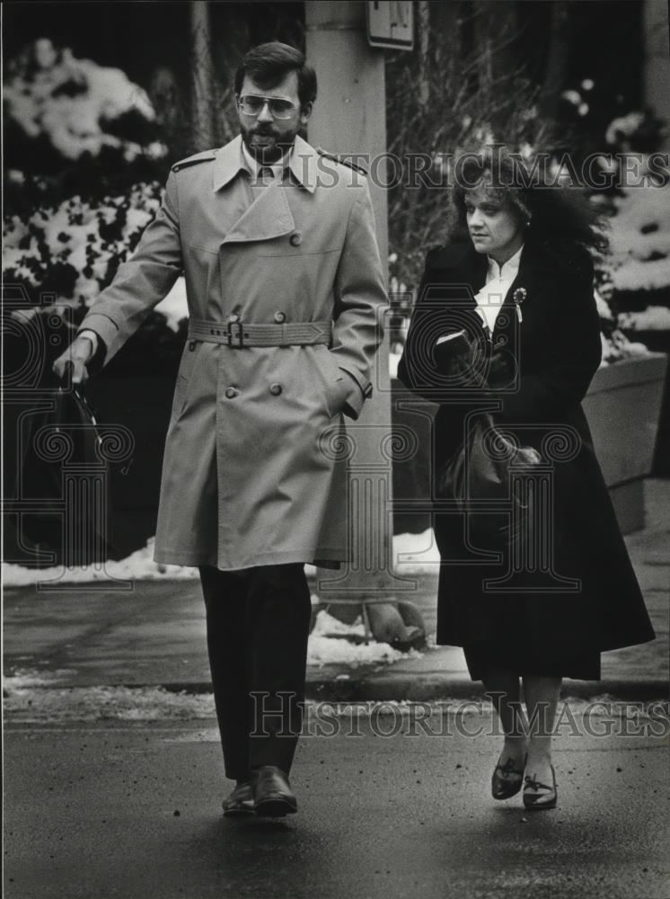 1985 Press Photo Attorney Skip Christensen and Teresa Oxborrow - spa26 ...