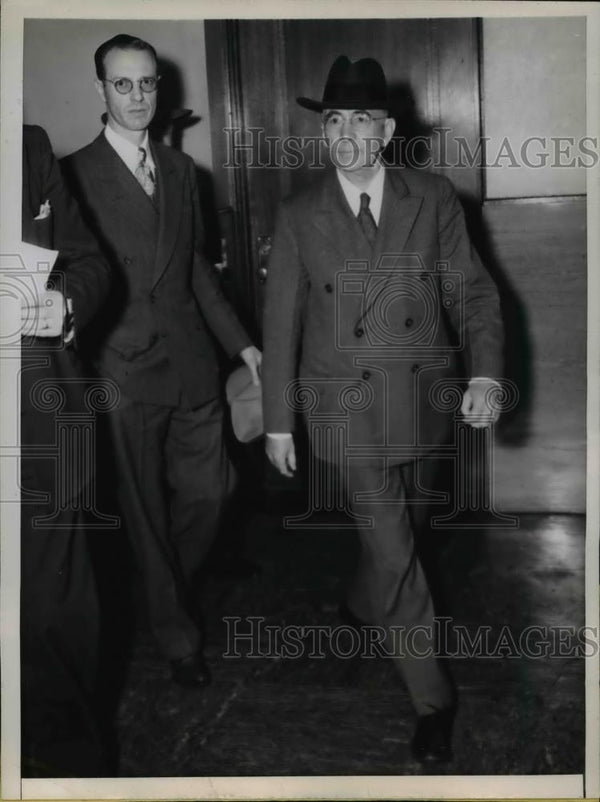 1945 Press Photo Edward J.Soule Sr.,Pres.of the Soule Steel Company ...