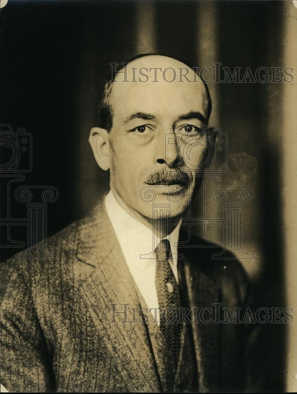 1922 Press Photo Ralph J. Totten Consul General at Barcelonia Spain ...