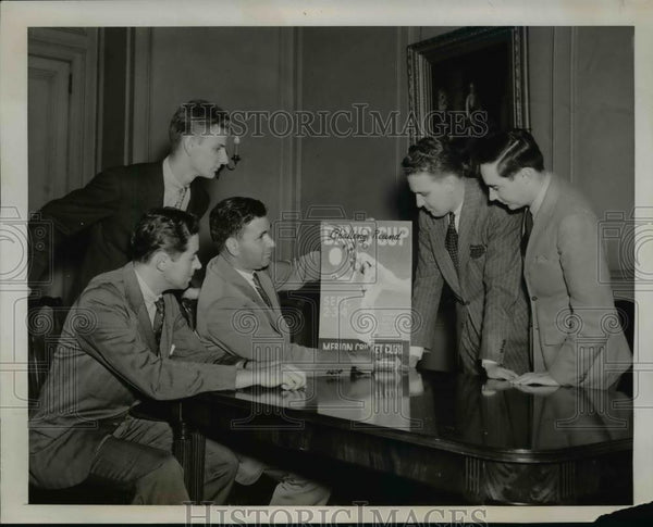 Davis Cup tennis Sam Gilpin, Riddle Page, Ward Wheelock 1939 Vintage ...