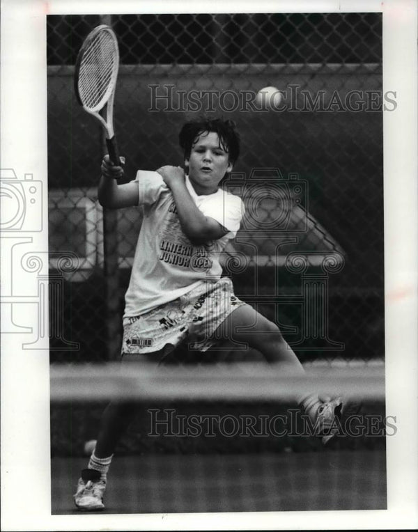 1990 Press Photo Shane Simon-Plain Dealer tennis player - cvb63494 ...