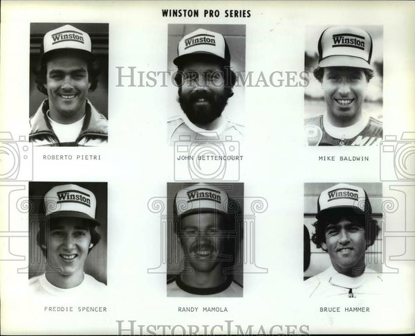 Press Photo Winston Pro Series, Pietri, Bettencourt, Baldwin, Spencer ...